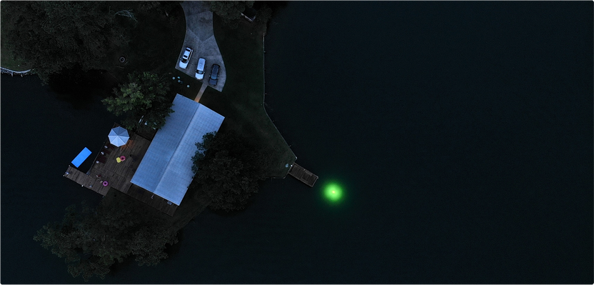 Green Monster Fishing Light